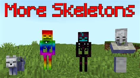 More Skeletons Minecraft Mod
