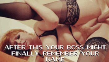 Boss Sex Caption GIFs Porn With Text