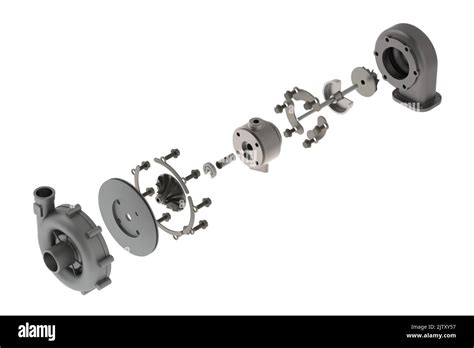 Turbocharger Exploded View