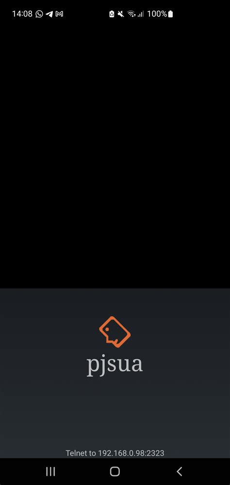 command line telnet sip client example — pjsip project 2 15 dev