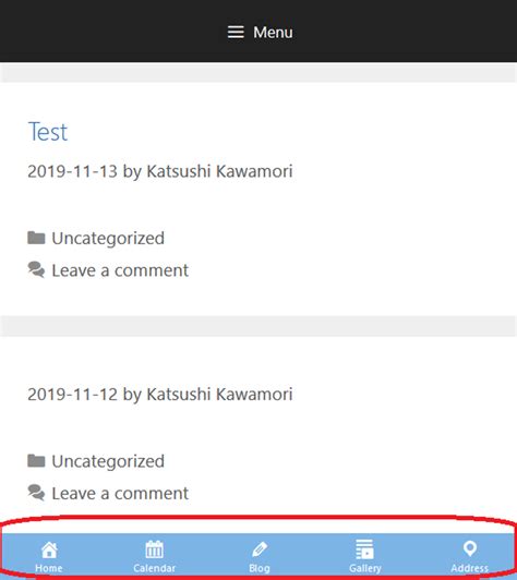 Fixed Bottom Menu Para Wordpress Descargar