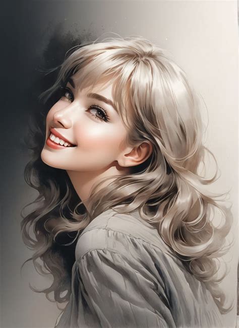 Portrait Of A Girl By Красный Север Playground