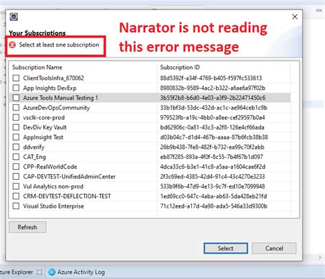 Accessibility A11y Java Tooling For Intellijeclipse Eclipse Azure Sign Inscreen Reader