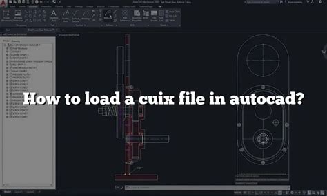 How To Load A Cuix File In Autocad Caddikt