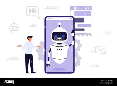 Chatbot Ai Robot Assistant For User Correspondence Simulated Question Or Answer Service