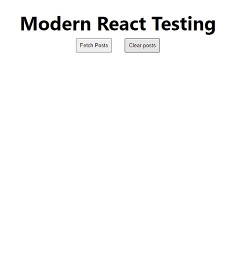 Testing A React Application Integrating MSW With Vitest