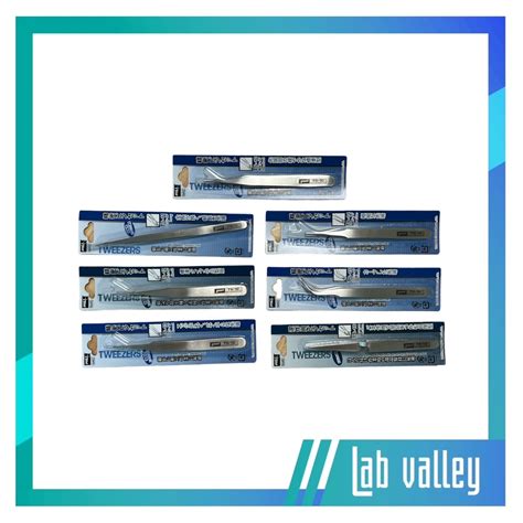 แหนบปากแหลม คีมหนีบชิ้นงาน Tweezer ยี่ห้อ Goot Japan แล็ป วัลเล่ย์ สารเคมี เครื่องแก้ว