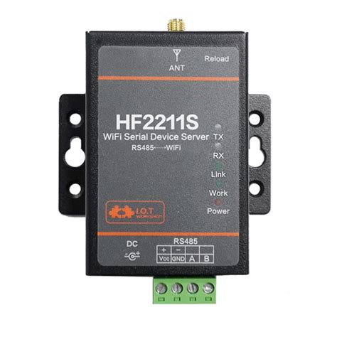 US 22 07 US 24 52 HF2211S Small Size Industrial Modbus Single Serial Port RS485 WiFi
