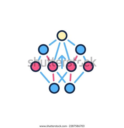 Neural Networks Vector Concept Minimal Colored Stock Vector Royalty Free 2287586703 Shutterstock