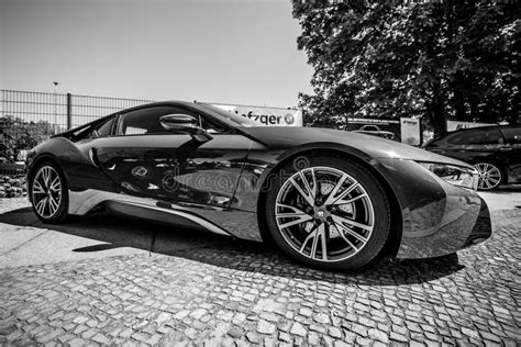 A Plug In Hybrid Sports Car Bmw I8 Editorial Stock Image Image Of