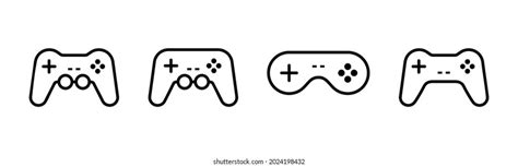 Vector Graphic Game Icon Collection Stock Vector Royalty Free 2024198432 Shutterstock