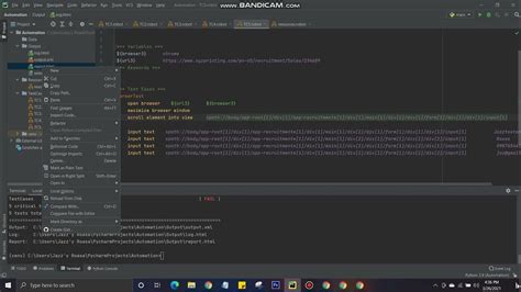 Automation Selenium With Python And Robotframework Youtube