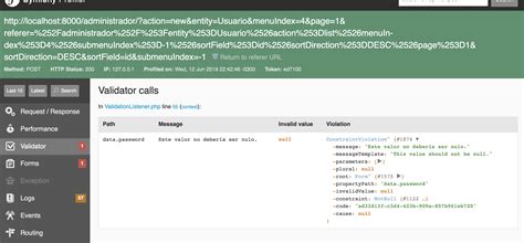 Validators Perform Always · Issue 2759 · Easycorpeasyadminbundle · Github