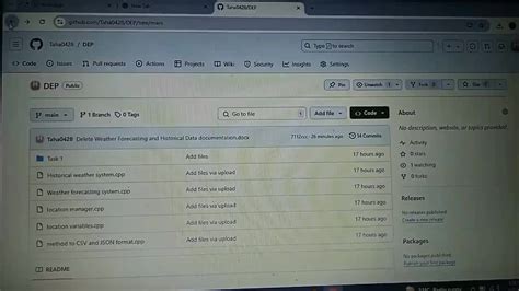 Taha Javed On Linkedin C Weatherforecasting Datamanagement Coding