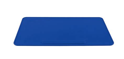 212617 Silicone Safety Lab Mat Blue With White