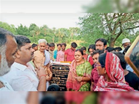 Mahagama Mla Laid The Foundation Stone Of Rural Water Supply Scheme Many Villages Would Get Rid