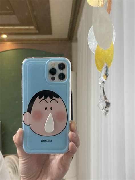 르세라핌 김채원 맹구 콧물 케이스 아이폰 12 프로