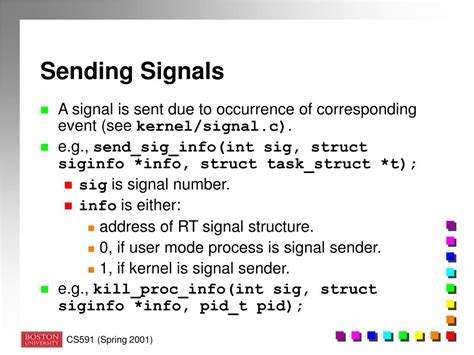 ppt the linux kernel signals and interrupts powerpoint presentation