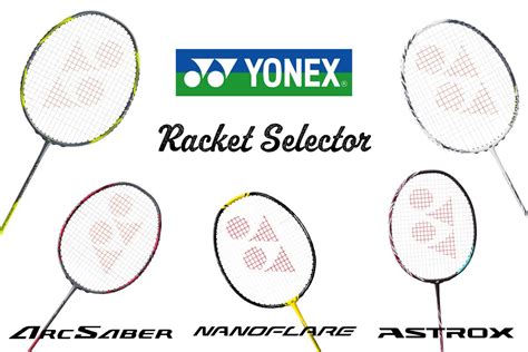 Yonex Racket Selector Strings And Paddles