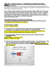 MAT Activity Lab Updated Su Docx MAT Activity Lab Conducting A