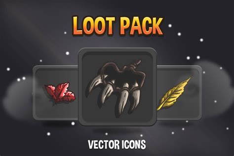 Loot Vector Icons Pack