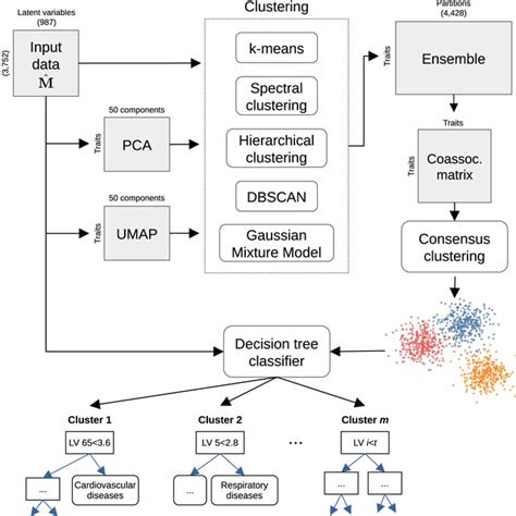 Cluster Analysis On Traits Using The Latent Gene Expression
