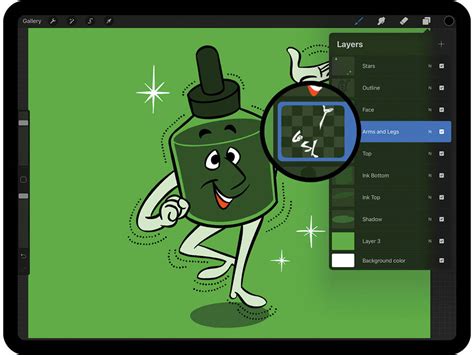 How To Draw Using Masks In Procreate Clipping Masks Layer Masks