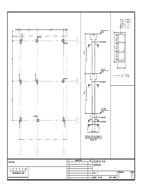 3 Column Centerline Pdf