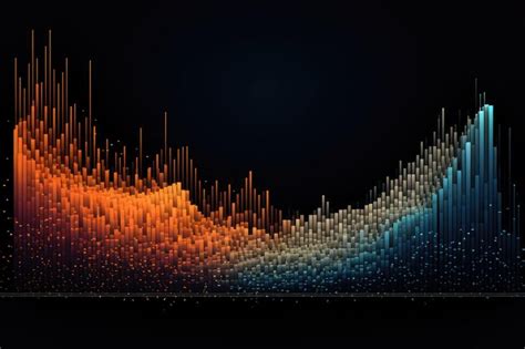 Premium Ai Image Graph Background Crypto Graph Business Graph