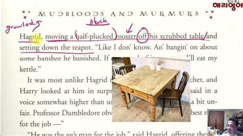 해리포터와 비밀의 방 원서읽기 수업 55 Youtube