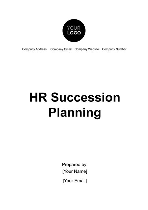 Free Succession Templates To Edit Online