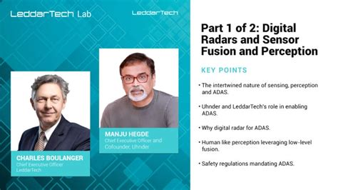 tackling the challenges of sensor fusion and perception for adas and ad