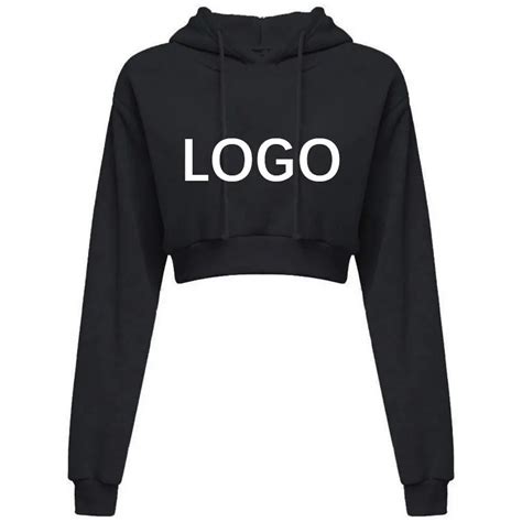 Girls Sexy Look Cropped Hoodies Trending Fashion Regular Sleeve Women