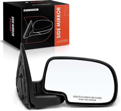A Premium Passenger Side Manual Door Mirror Compatible With Chevrolet