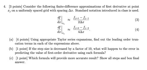 Solved Points Consider The Following Chegg