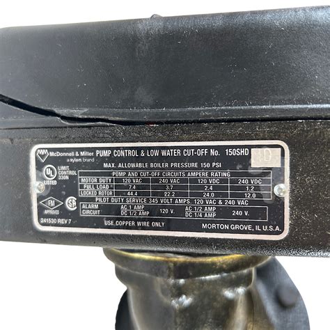 Xylem 171802 150 Psi Float Style Combo Pump Control And Low Water Cut Off Xylem 171802 150 Psi Float Style Combo Pump Control And Low Water Cut Off