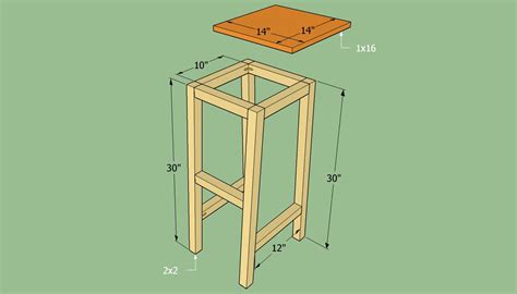 Diy Bar Stool Plans
