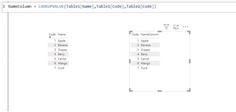 Solved A Table Of Multiple Values Was Supplied Where A Si