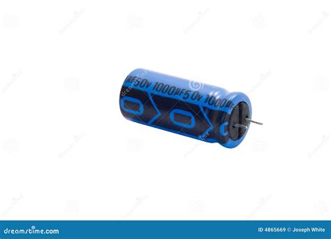 Electrolytic Capacitor Stock Image Image Of Electrolytic