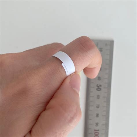 반지 호수 사이즈 재는법 Feat 종이로 정확하게 재기 네이버 블로그