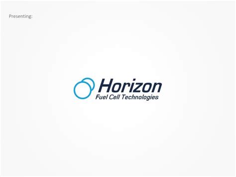 Horizon Fuel Cell Technologies Corporate Presentation Ppt
