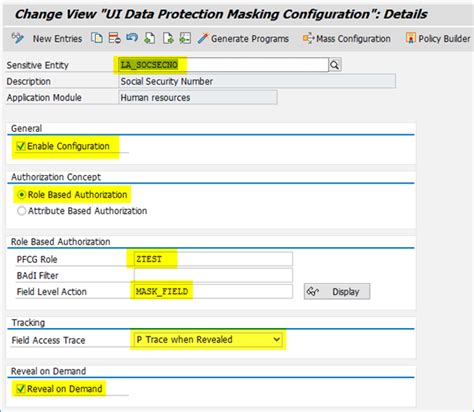 Ui Data Protection Role Based Masking Scenario I Sap Community
