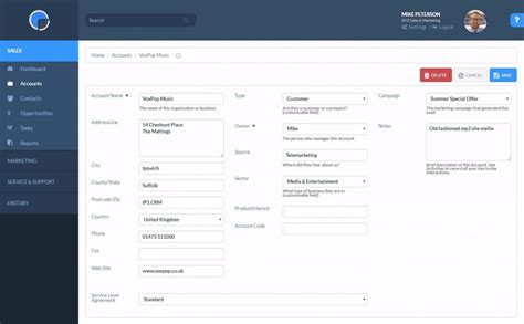 Adding And Editing Accounts Adding And Editing Accounts