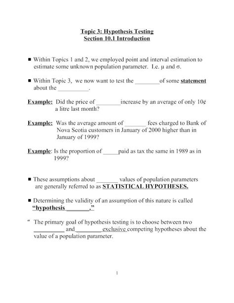 Pdf Topic 3 Hypothesis Testingweb Uvic Ca ~bettyj 246 Topic3web Pdf · Topic 3 Hypothesis