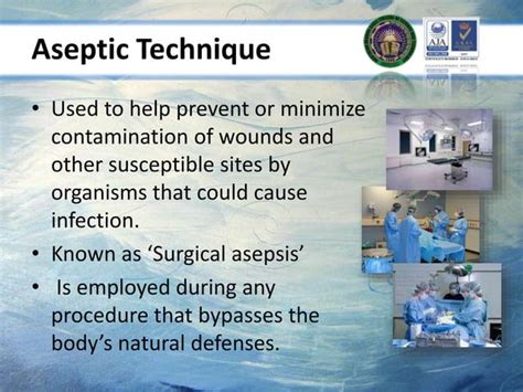 Aseptic Technique Shorter Pptx