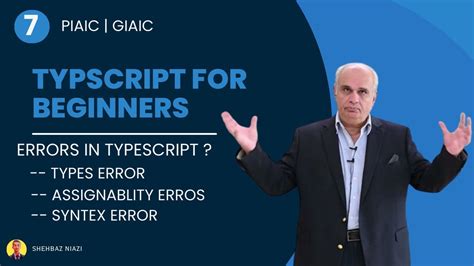 7 Common Errors In Typescript And How To Fix Them Typescript Tutorial Youtube