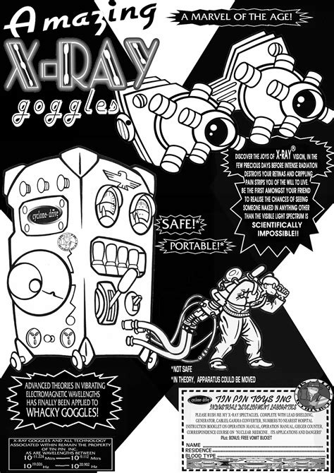 A Pinch Of Salter Amazing X Ray Specs