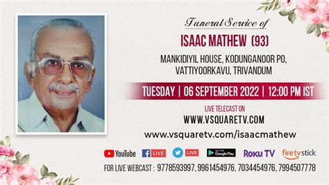 Isaac Mathew V Square Tv Networks