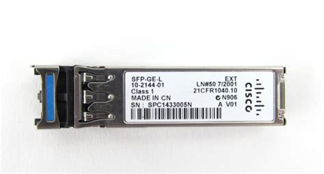 Cisco SFP GE L SFP Gigabit En 1000Base Lx