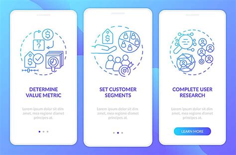 Pricing Strategies Onboarding Mobile App Screen Presentation Ui Icon
